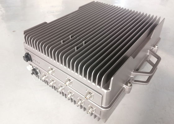 High Power Stationary Anti Drone Jammers Waterproof UAV Jamming System