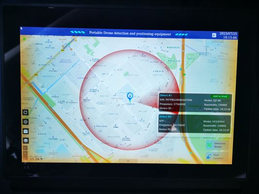 Portable Drone Detection System UAV UAS Detector With Detection ...