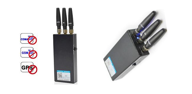 Vehicle Mounted Wifi Signal Scrambler 5W Sending Power Convenient To Carry