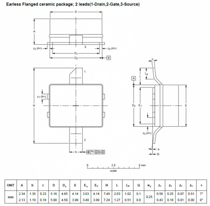 ISO Approval High Frequency Power Transistor Wide Band 700 To 6000MHz 15 Watt