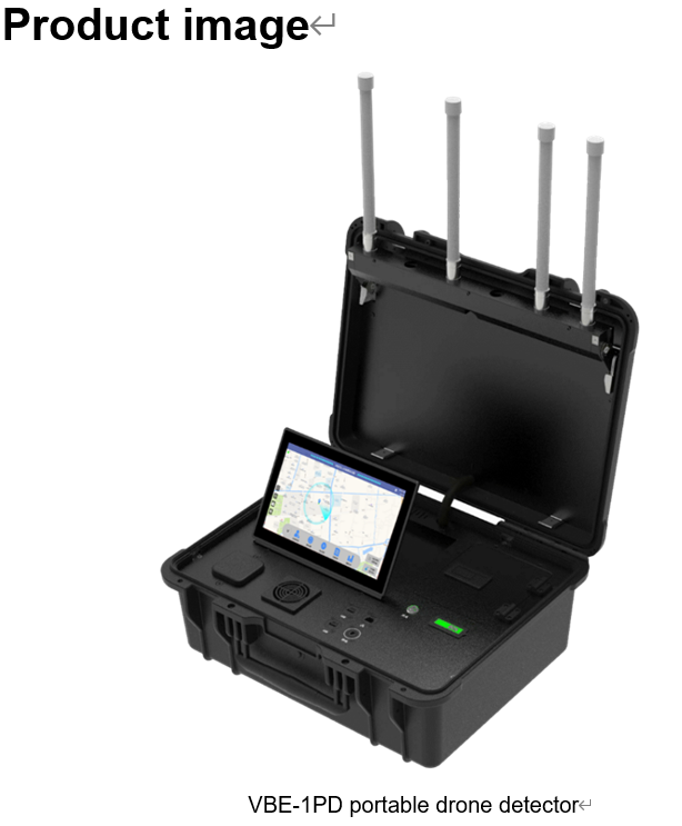Antenna Length 25cm 2.4GHz 5.8GHz Portable RF Signal Detector for Drone ...